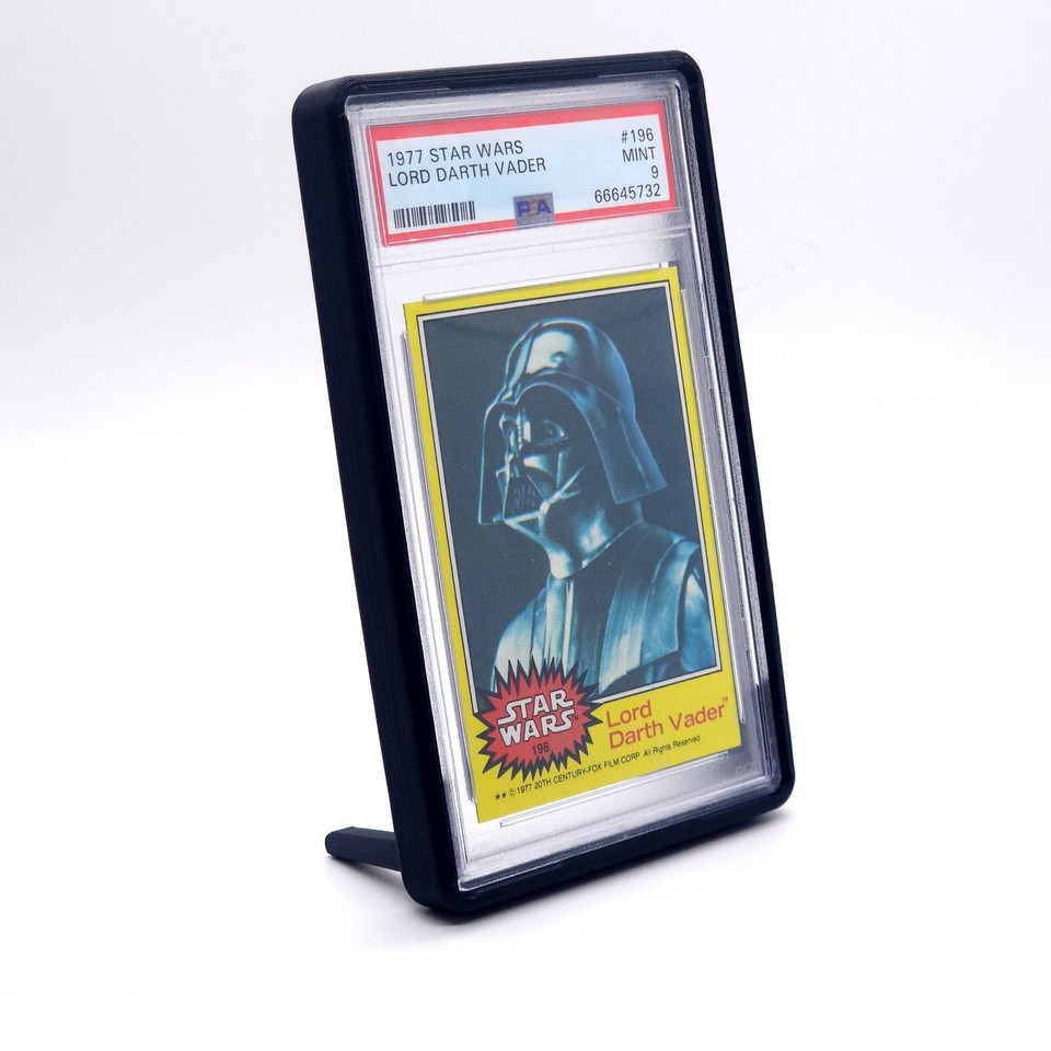 PSA Graded Trading Card Frame Display with Folding Stand | 10 Pack ...