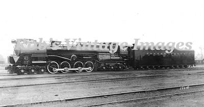 Pennsylvania Railroad S-2 6-8-6 Steam Turbine Locomotive 6200 PRR train ...