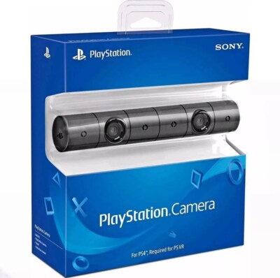 PS4 Camera V2 Black PlayStation VR PSVR Cam Zoom Skype Video HD Webcam New UK | eBay