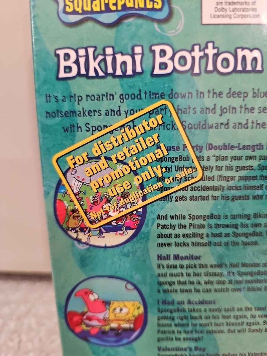 Bailiúchán Spongebob Vhs
