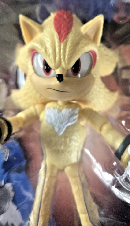 Super Shadow Wave 3 Sonic The Hedgehog 3 Movie 5" Action Figure Jakks ...