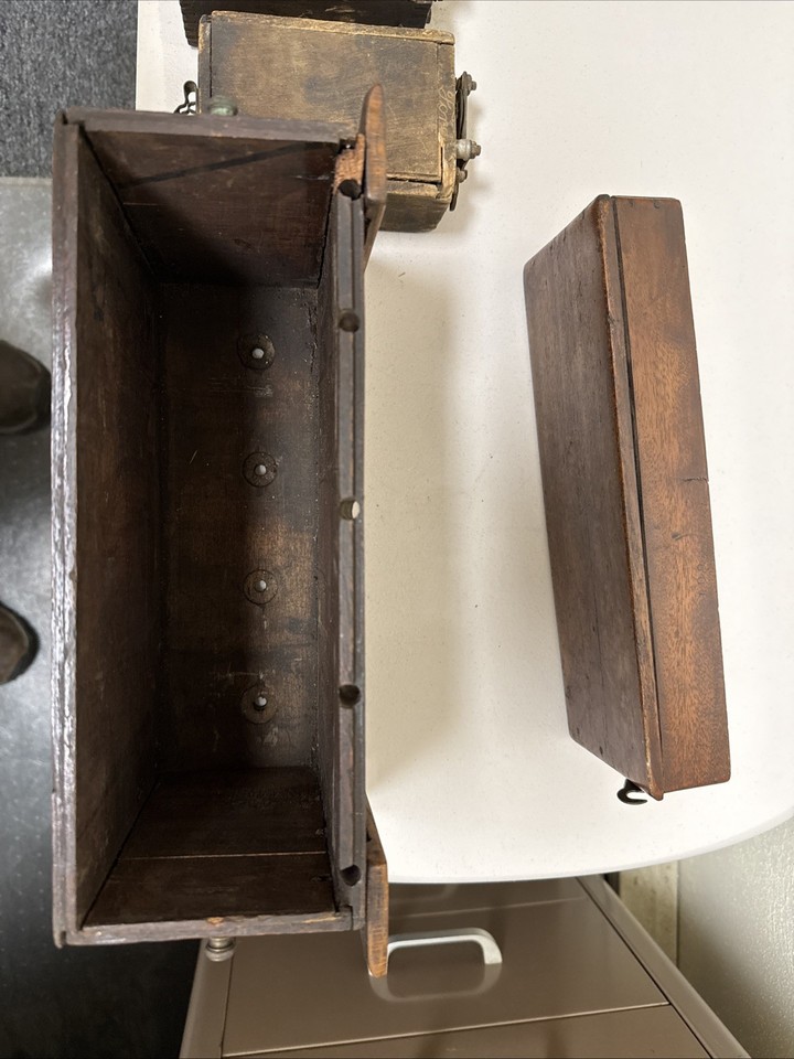 Ford Model T Wood Coil Box w/ Two Coils Included Vintage Original | eBay