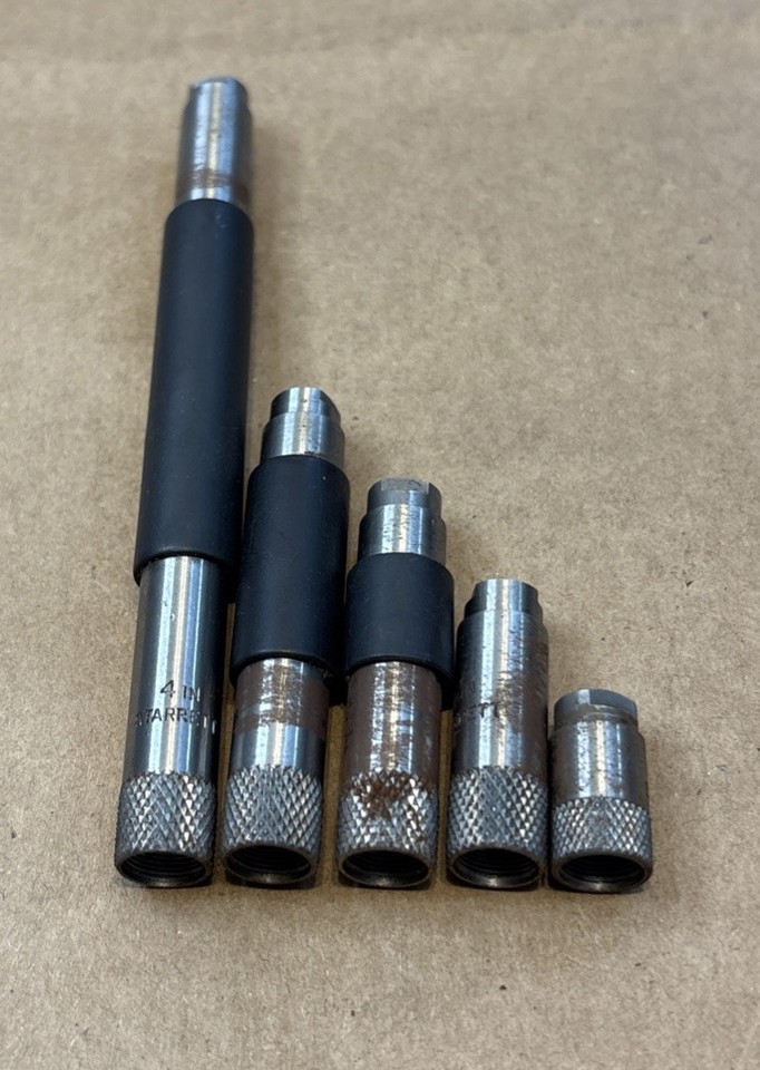 Starrett Inside Micrometer Set No. 823AZ w/ Box & Case Machinist Tools ...