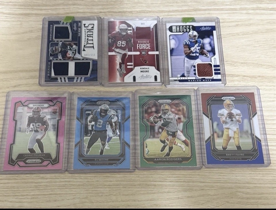 Nfl Sports Card Lot Numbered, Rookies, Inserts, Parallels , autos ...