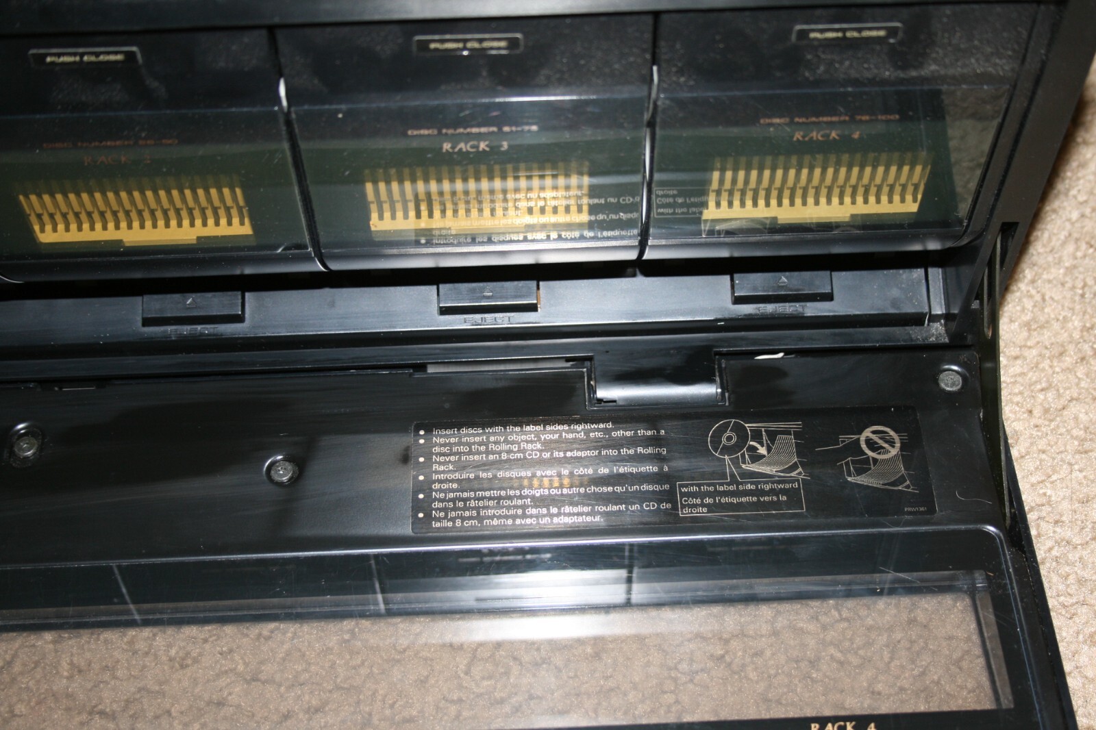 Pioneer PD-F100 100 CD Changer Disc Player for sale online | eBay