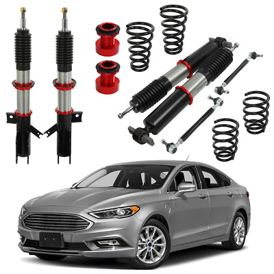 2013-2019 Ford Fusion Coilovers Suspension Kit Adjustable Height Shock ...
