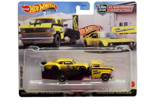 Hot Wheels Legends Team 1:64 Car Transporter - Yellow (HHL50) online ...