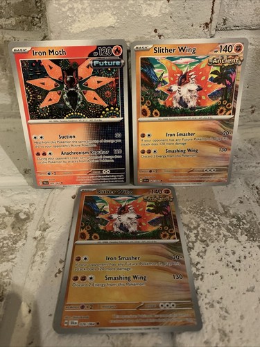 Iron Moth & Slither Wing 009/064 - Shrouded Fable Pokemon Card Set ...