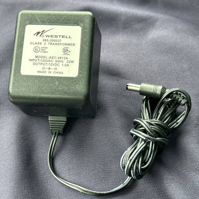 Westell 085-200037 AEC-4812A AC Adapter Power Supply 12V 1A - for sale ...