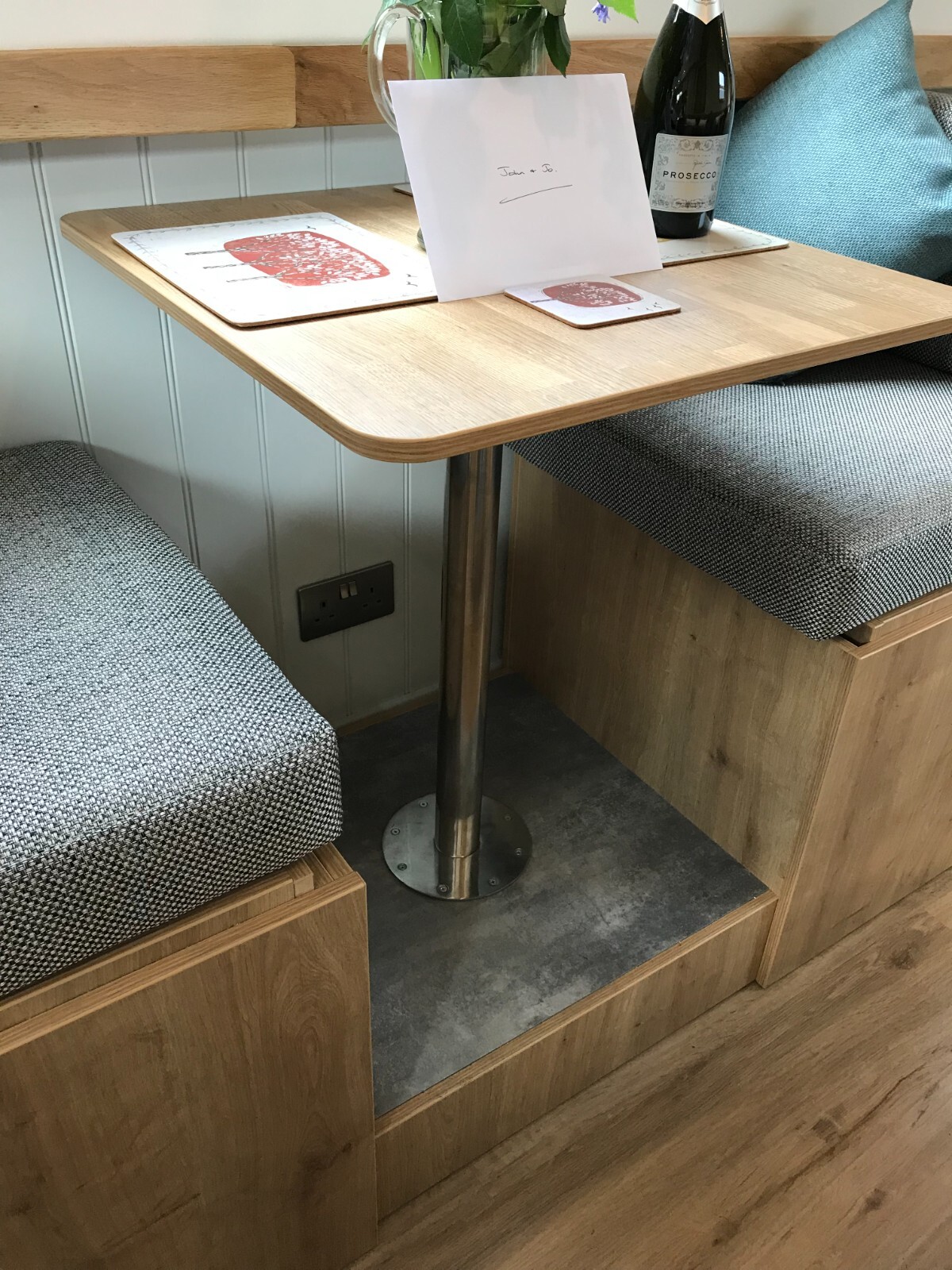 Narrowboat Duplex Dinette kit Canal boat Boat kit seat sofa bench bed ...