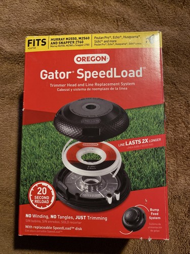 OREGON Gator SpeedLoad Trimmer Head and Line Replacement System - 24 ...