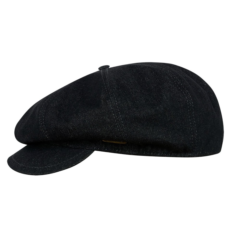 Sterkowski VIGO Denim Newsboy Classic Cap Summer Elegant Vintage Blue ...