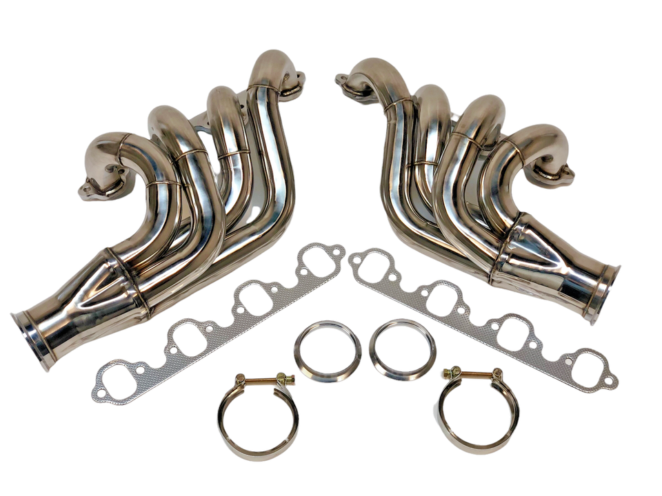 Big Block FOR FORD MERCURY LINCOLN Twin Turbo Manifolds Headers BBF 429 ...