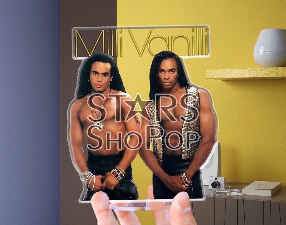 Milli Vanilli Figure, Standee, Doll, Merch, Gift # CD Vinyl tShirt ...