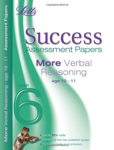 More Verbal Reasoning. 10-11 Years (Letts 11+ Success) By Colin | eBay