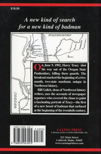 Manhunt : The Pursuit of Harry Tracy by Bill Gulick (1999, Trade ...