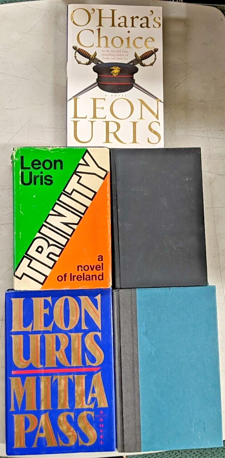 Leon Uris [Hardcover and Trade Paperback] Trinity QB VII O'Hara's ...