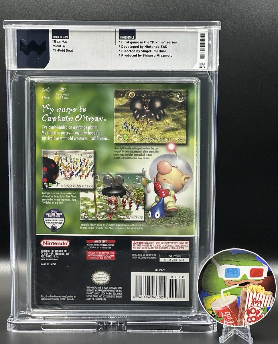 Pikmin 1 Olimar Screenshot Pikmin (Nintendo GameCube, 2001) Players ...