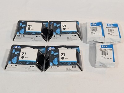HP C9351AN 21 Black Ink for DeskJet D1320 D1330 + Lot Of 7 Cartridges ...