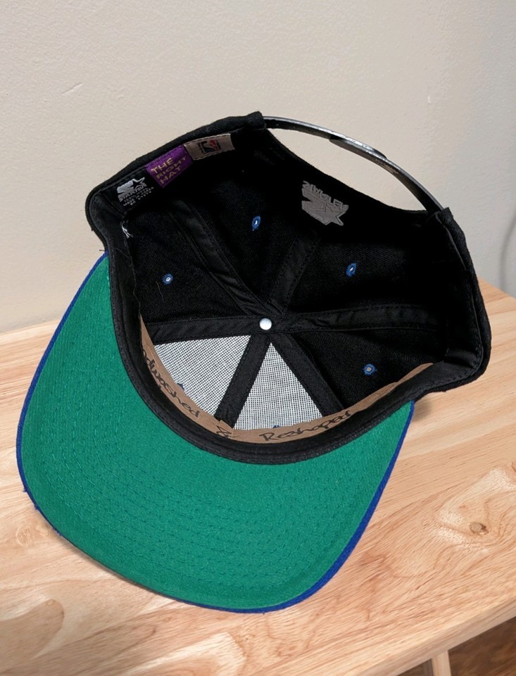 Vintage Orlando Magic Snapback Hat Cap Starter Image Wool NBA 90s RARE ...