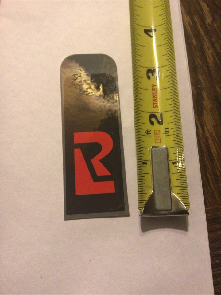 REDLINE FACTORY Head Tube DECAL RL bmx cruiser freestyle VINTAGE NOS | eBay