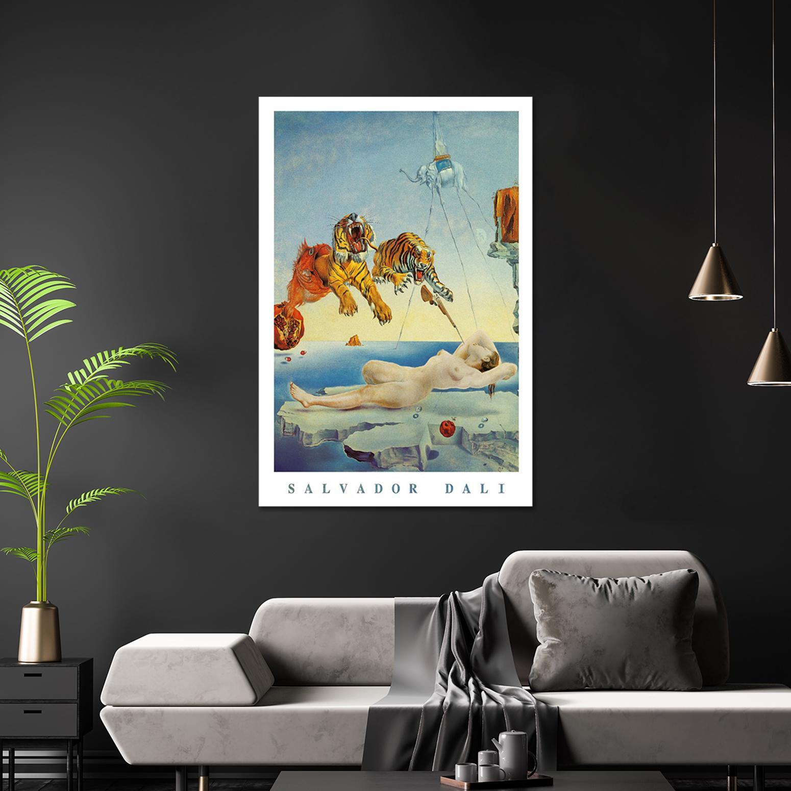 Salvador Dali Poster Dream Caused By A Bee Flight.. 61 x 91,5 cm | eBay.de