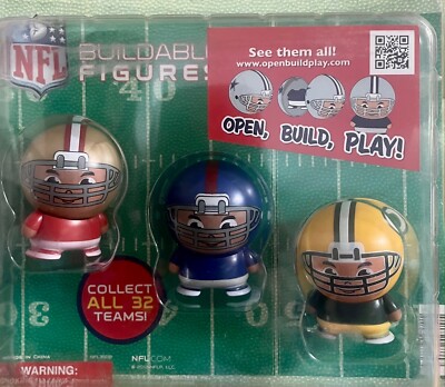 NFL Buildables Capsules 2" tall figures Your Choice from All 32 Teams ...