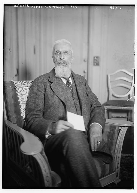 Count A. Apponyi,Count Albert Apponyi de Nagyappony,1846-1933,Hungarian ...
