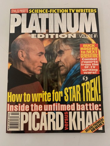 Starlog Platinum Edition Volume 1-1993-Writing for Star Trek VG ...
