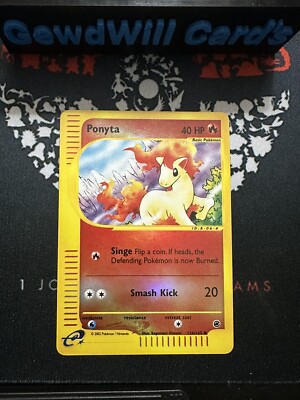Ponyta 126/165 Pokemon Expedition Reverse Holo Card Near Mint | eBay