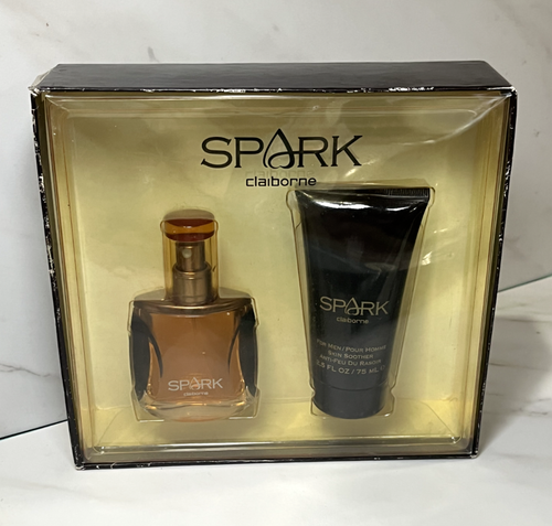Spark Liz Claiborne Cologne Spray 1 oz & Skin Soother 2.5 oz Gift Set ...