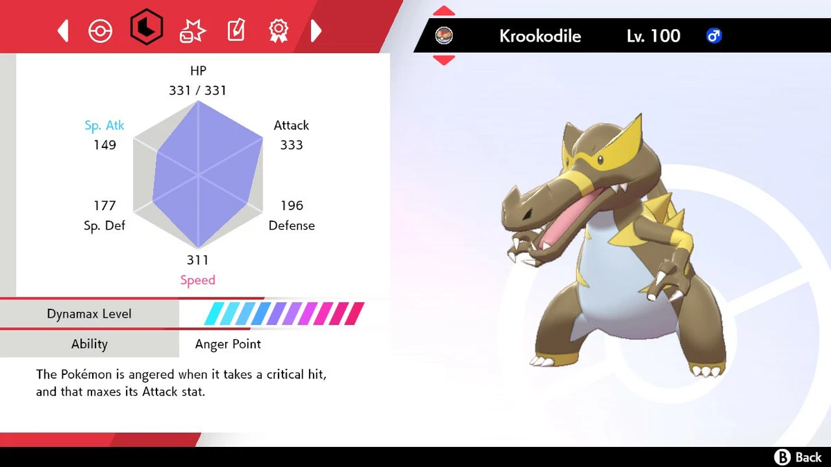Shiny Krookodile