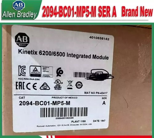 NEW AB 2094-BC01-MP5-M Allen Bradley SER A Kinetix 6000 Integrated Axis ...