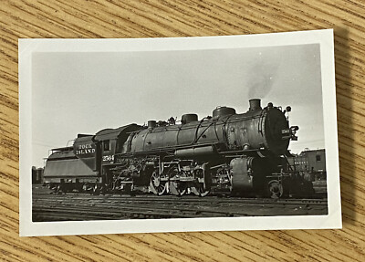 Rock Island Railroad Steam Engine Locomotive 2564 Vintage Photo | eBay