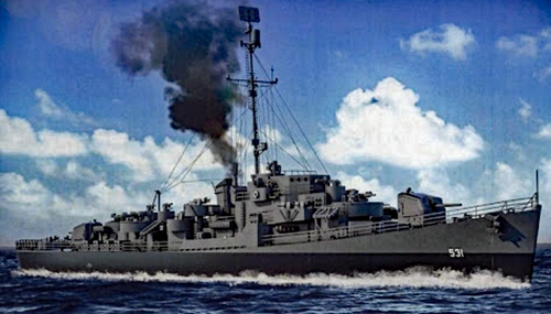 Giant 1/70 Scale 52" Butler Class Destroyer Escort RC Model Ship Boat ...