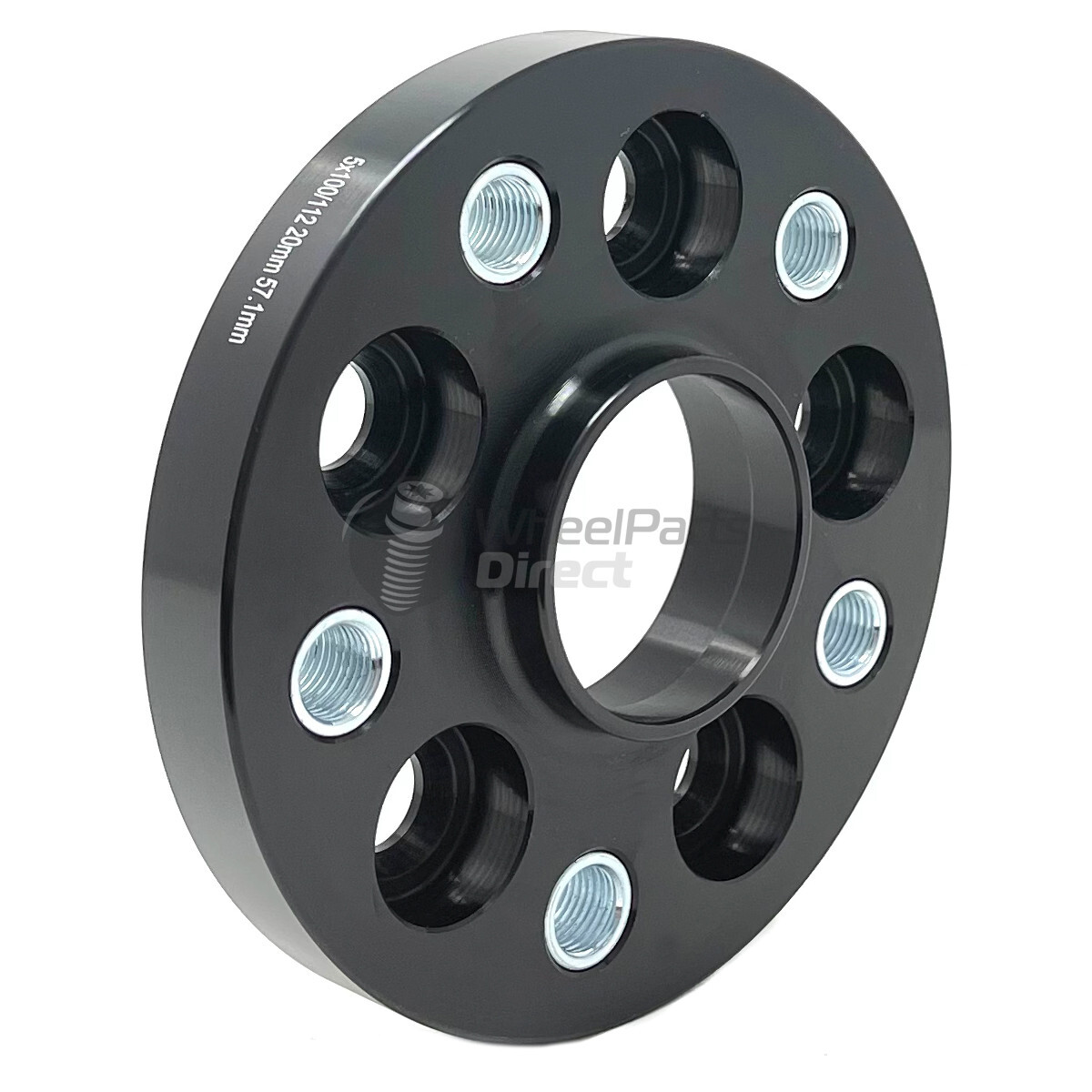 PCD Adapters (2) 5x100 57.1 to 5x112 57.1 20mm for Audi TT [8N] 98-06 ...