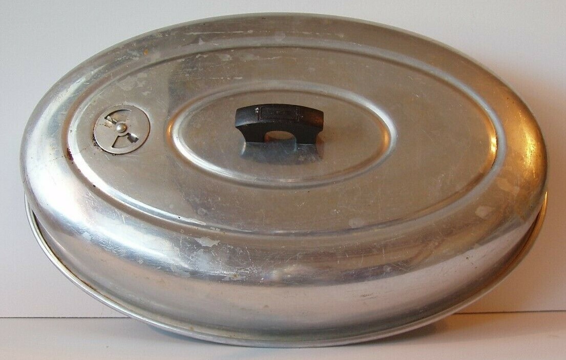 Vintage Walker Ware Kitchenware Roasting Pan with Lid and Lift-out ...