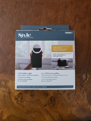 Portable LED Ring Light Clip Phone Tablet Laptop (3) Brightness ...