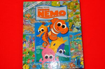 Disney's Pixar Finding Nemo Look and Find Hardcover Book | eBay