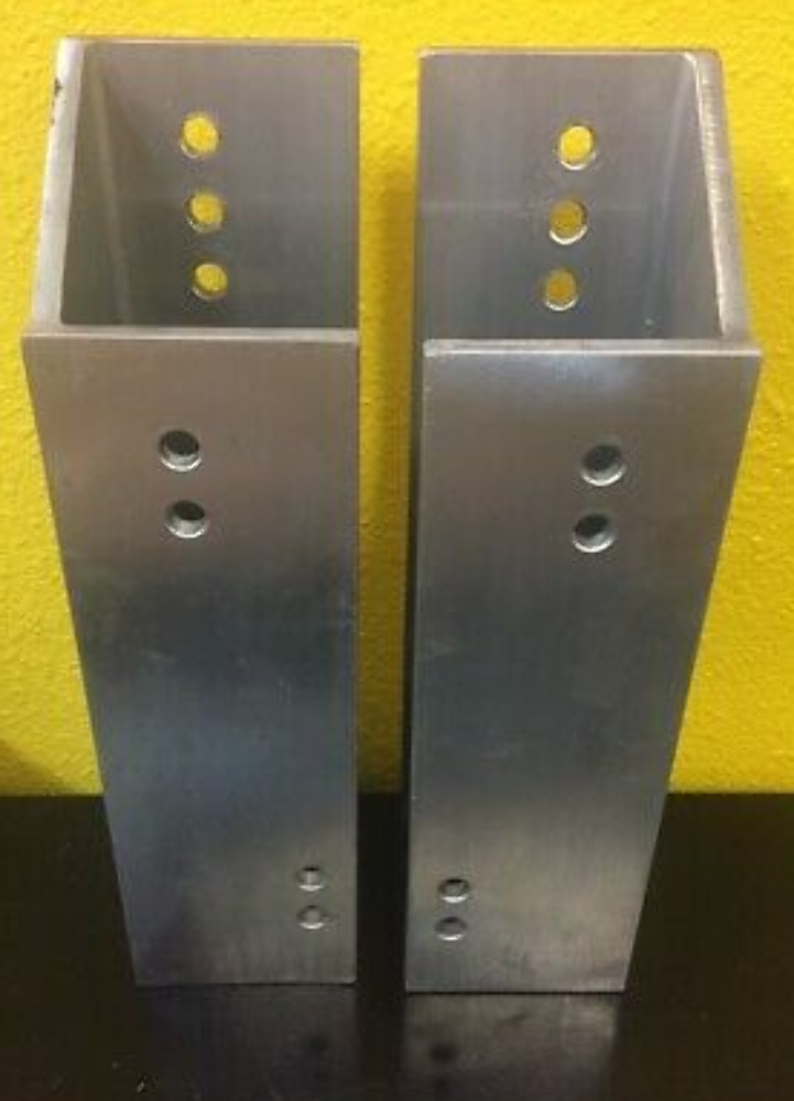 T-H Marine JP4FADP Fixed Jack Plate Hi-Jacker 4" Setback 5.5" Lift O/B ...