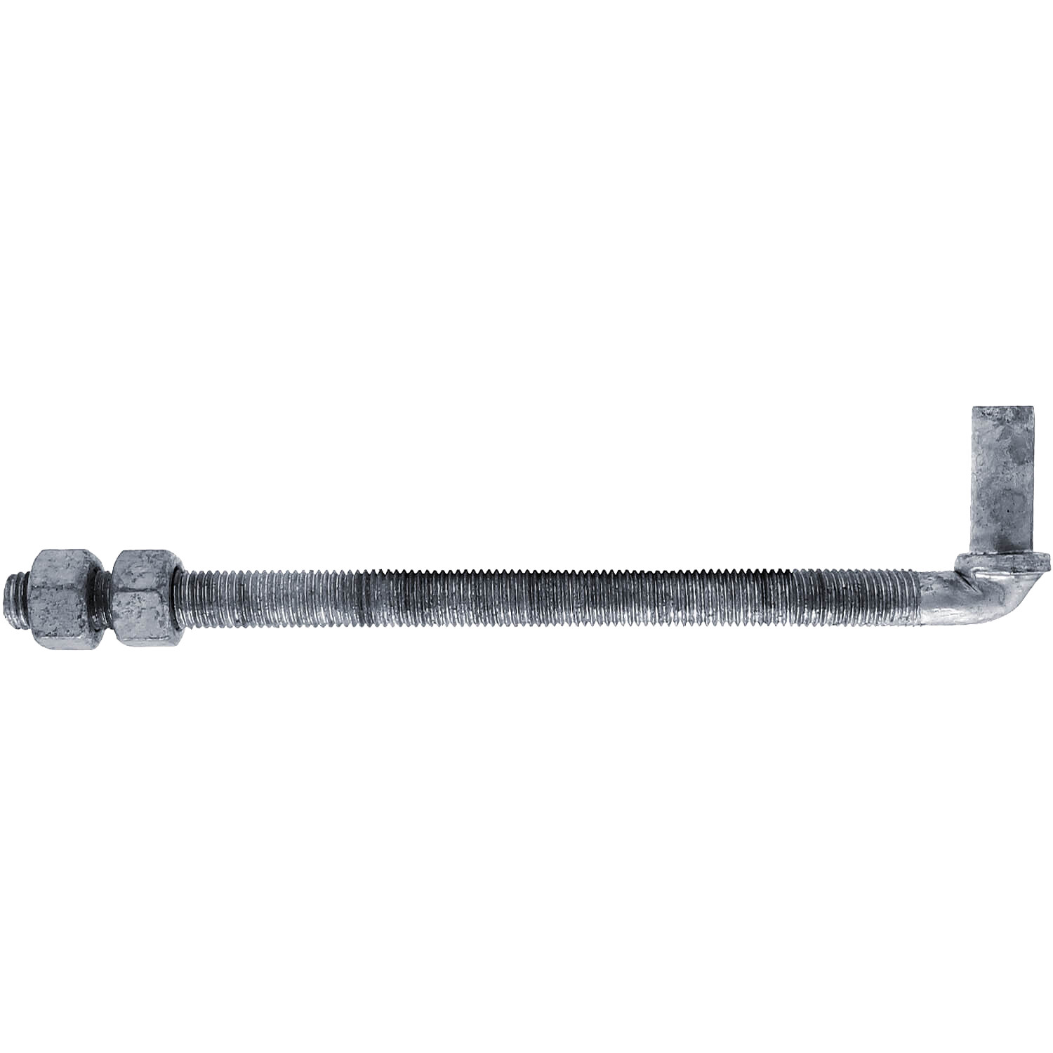 Chain Link Gate J-BOLT HINGE: 5/8" pin Threaded J-Bolt Post Hinges (4 ...