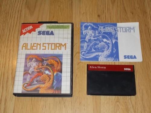 ALIEN STORM - SEGA MASTER SYSTEM - CIB - PAL - COMPLETO | eBay UK