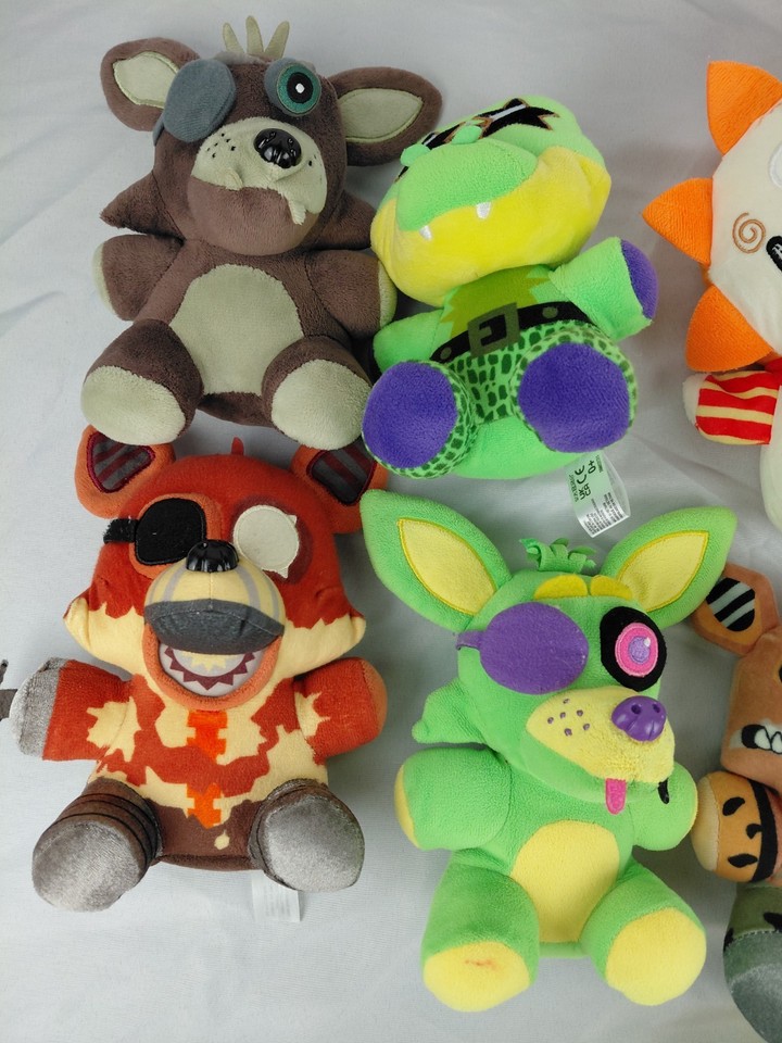 Five Nights at Freddy’s FNAF Funko Plush Lot of 11 Authentic Stuffed ...