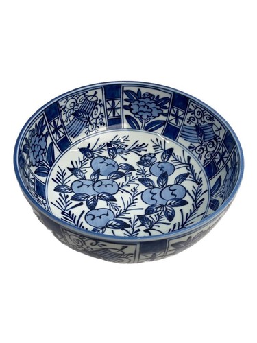 Genemon Kiln Large Bowl/Blu/Arita Ware/24Cm | eBay