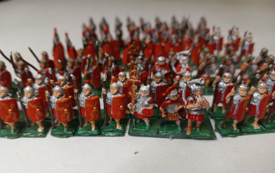 15mm Ancients/Classical Roman army with archers. Painted metal ...