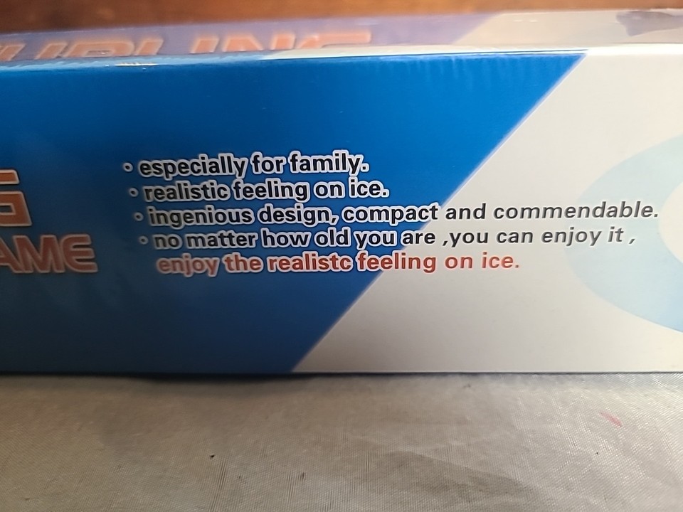 Table Top Curling Game- Foats Sealed- Family Fun-Any Age- Take Any ...