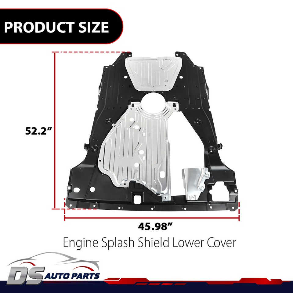 Fit For 2018-2020 Honda Accord Engine Splash Shield Lower Cover ...