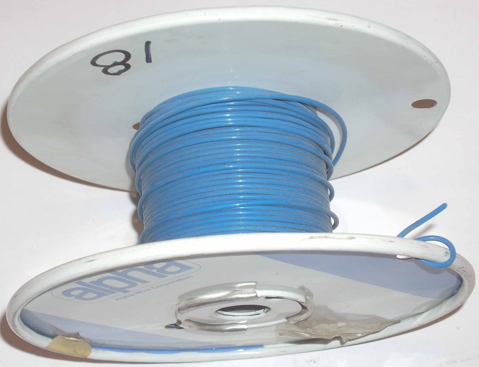 Alpha Machine Tool Wire #18 Gauge Electrical Blue Insulated Copper 1 lb ...