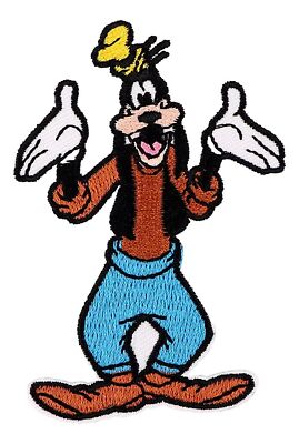 Goofy Character Standing with Hands Out 3.23" Tall Iron/Sew-On ...