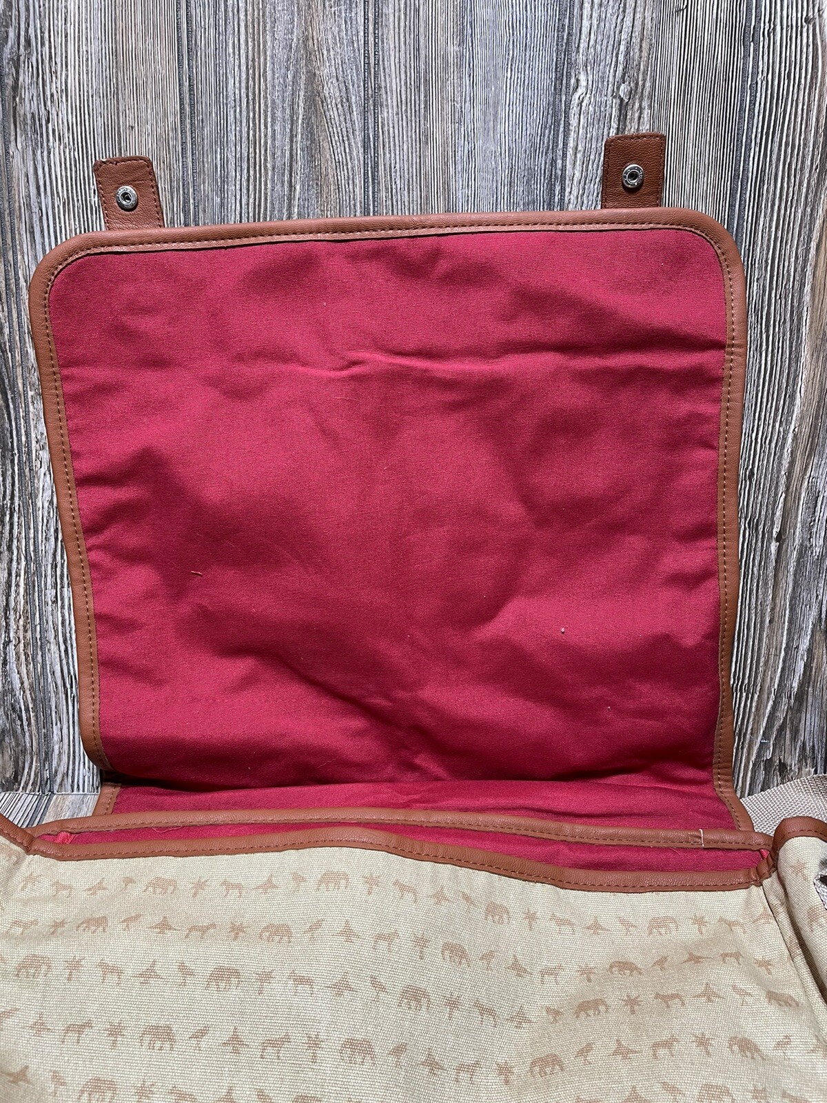 Target Safari Themed Satchel/Lap Top Bag - Gem